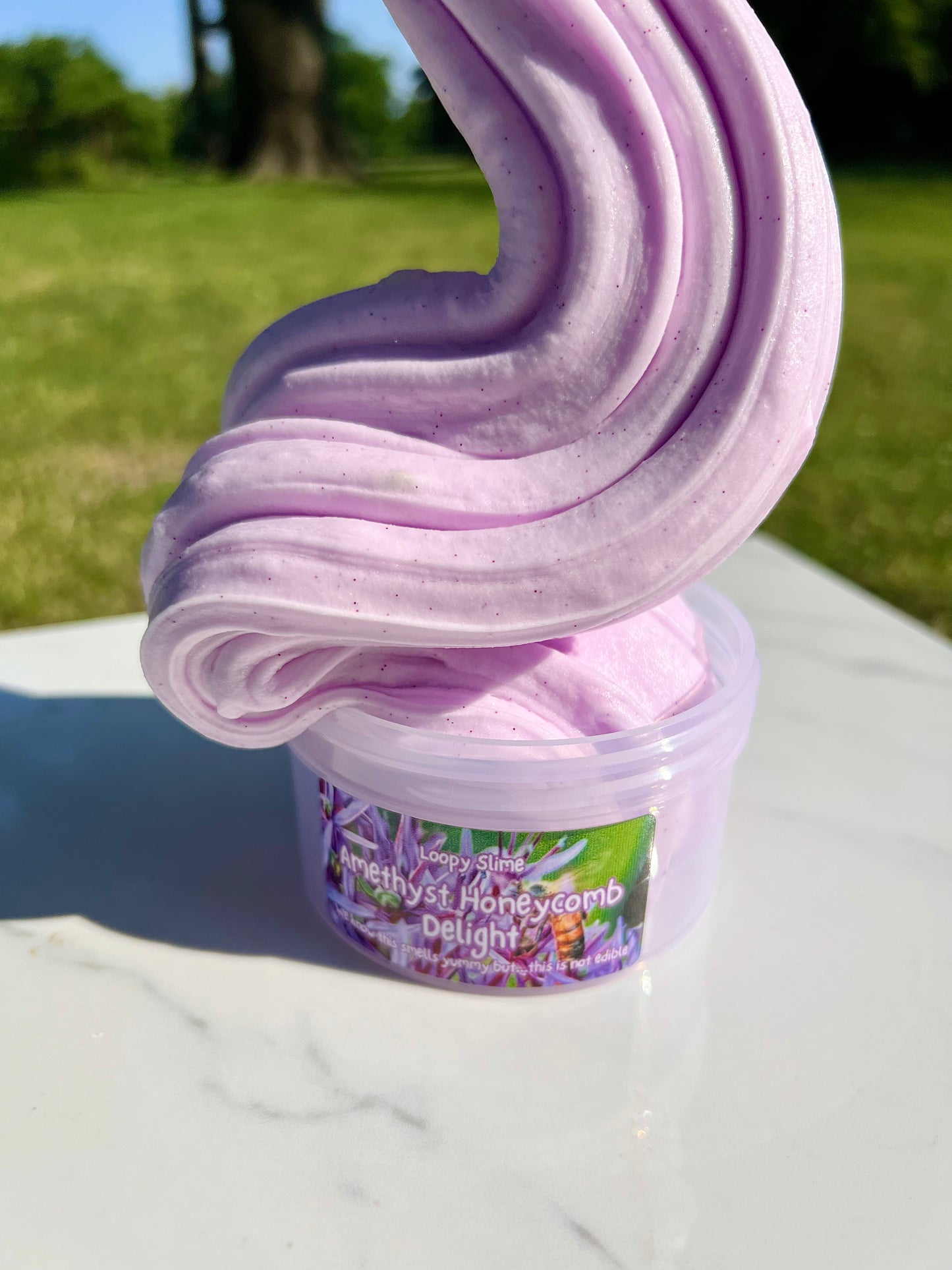 Amethyst Honeycomb DIY Slime – Loopy Slime