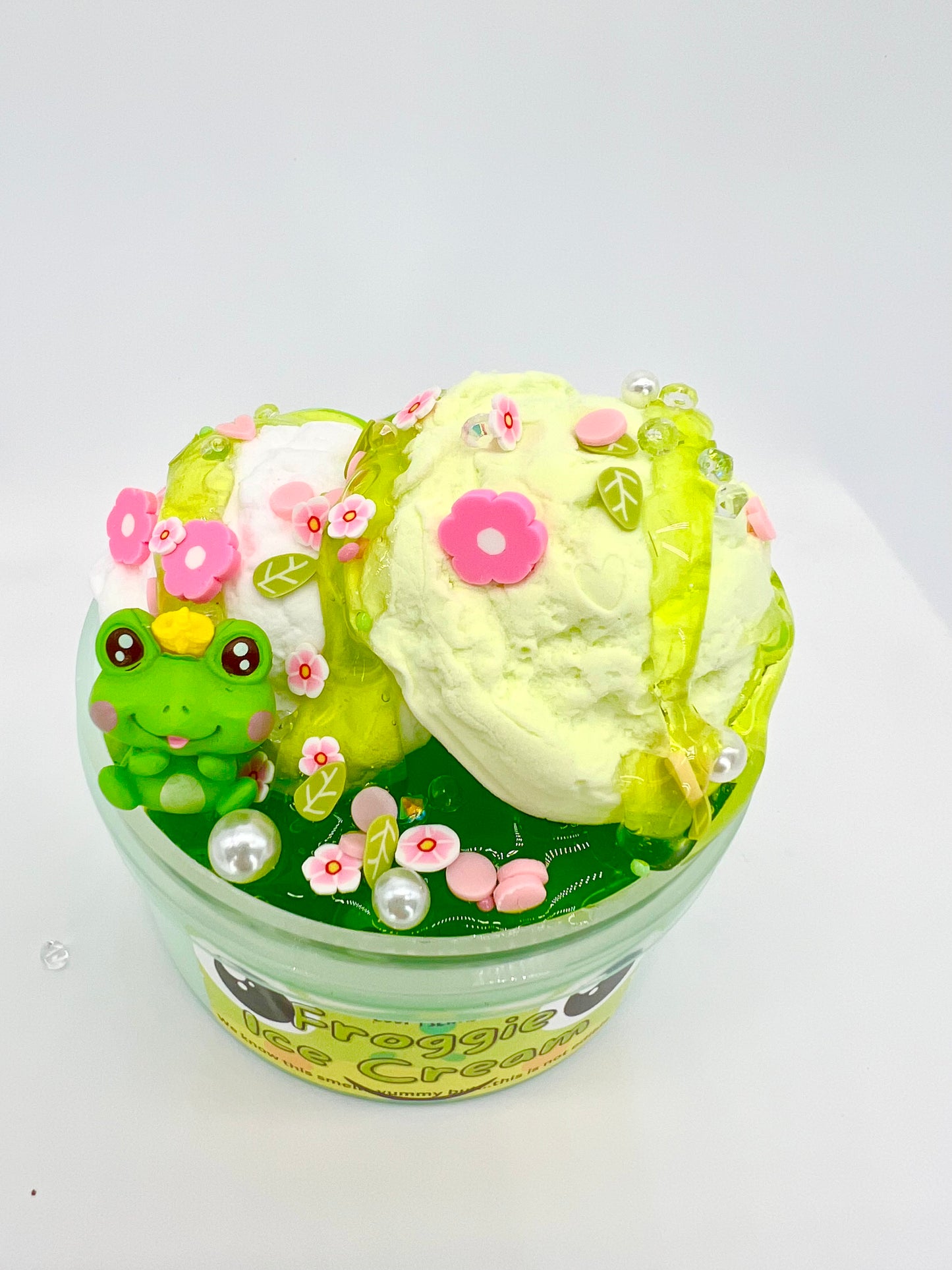 Froggie ice cream slime – Loopy Slime
